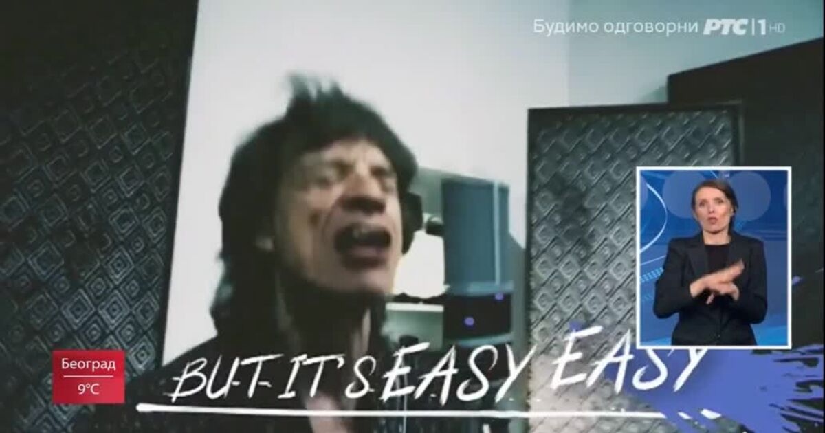 Mick Jagger, Dnevnik 2 RTS, 27. 4. 2021. - RTS Planeta