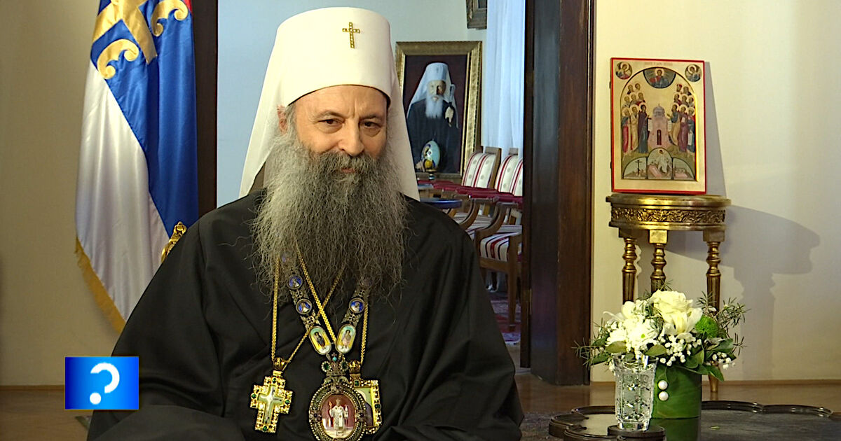 Upitnik: Ekskluzivni intervju - Njegova svetost Patrijarh srpski ...