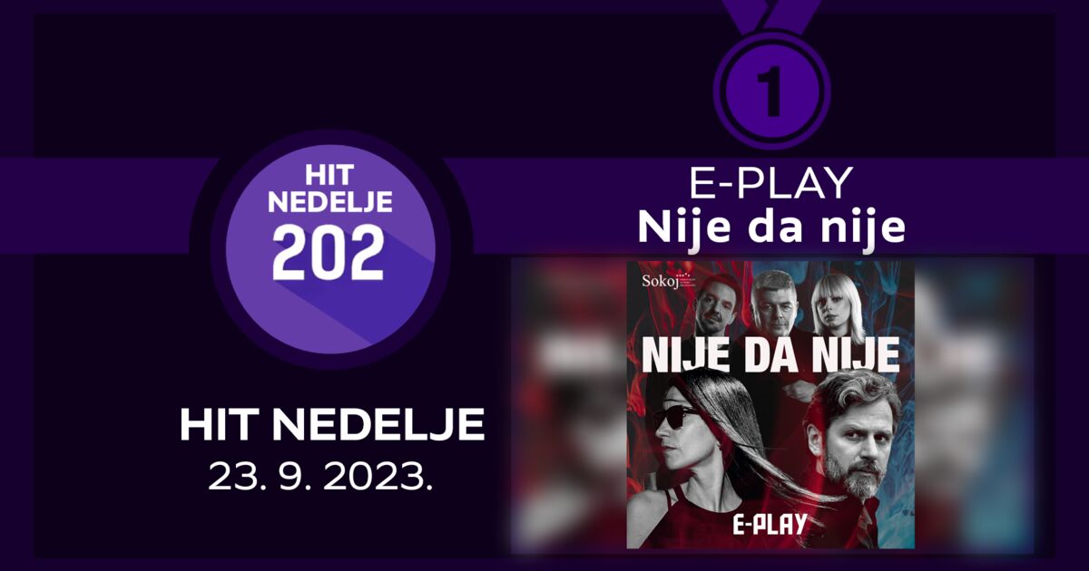 E-Play – Nije da nije / Hit nedelje – 23. 9. 2023. - RTS Planeta