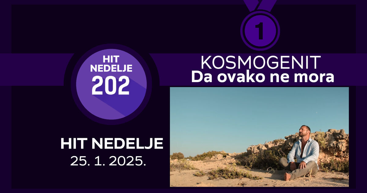 Kosmogenit - Da ovako ne mora / Hit nedelje – 25. 1. 2025. - RTS Planeta