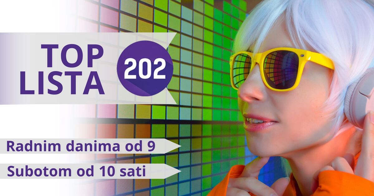 TOP LISTA 202 / 17. 1. 2026. - RTS Planeta